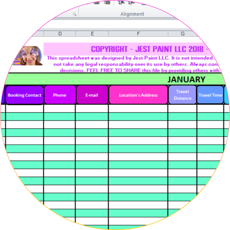 Cómo Administrar un Negocio de Pintura Facial - Cómo Registrar tus Eve ...