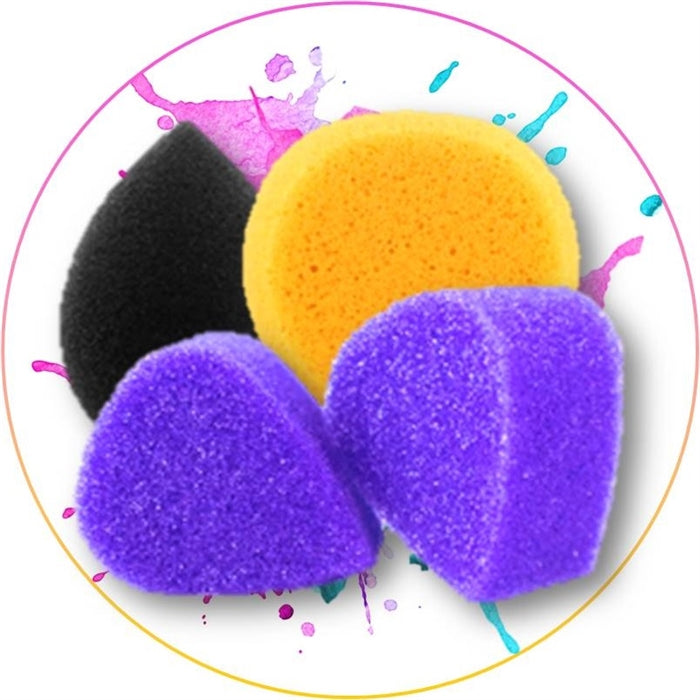 How to Face Paint - Step 3: How to use a Face Painting Sponge? — Jest ...