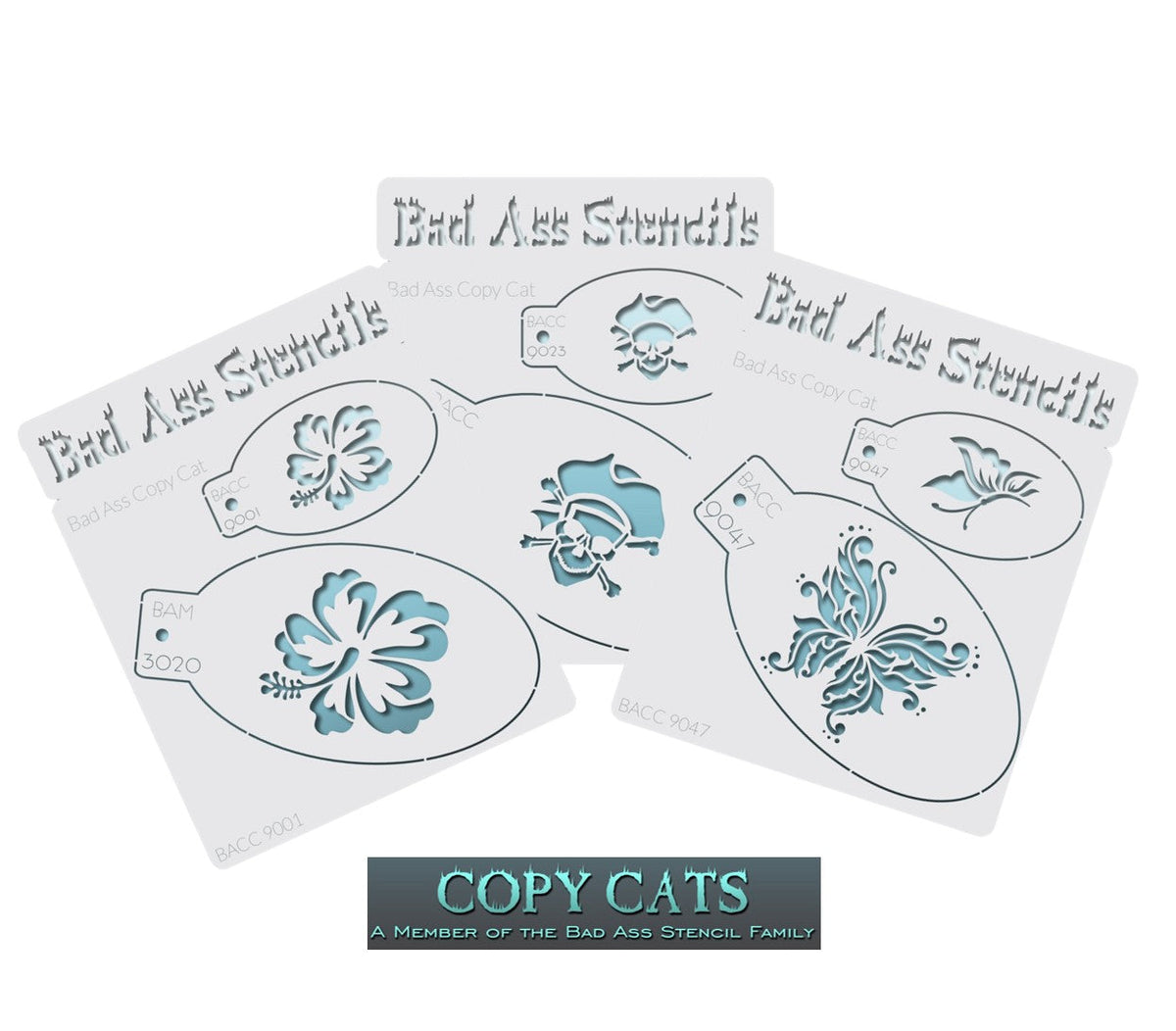 Bad Ass Copy Cat Stencils — Jest Paint - Face Paint Store