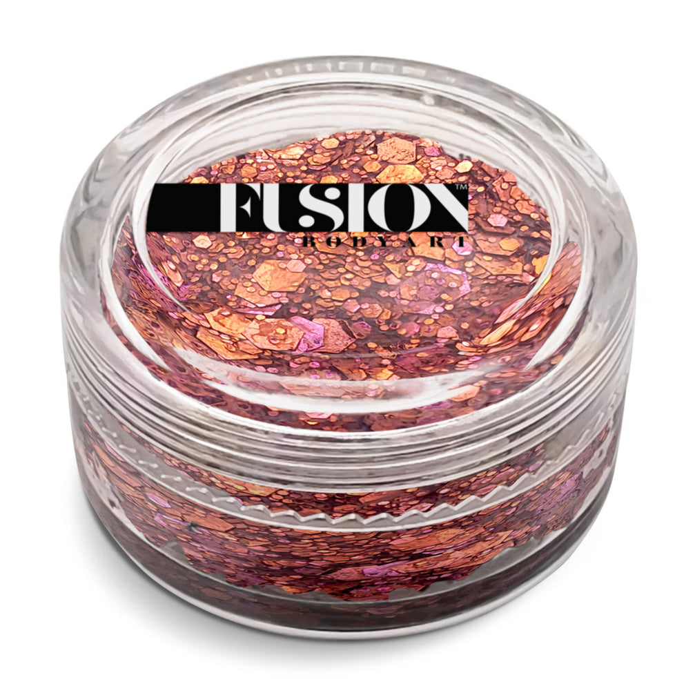 Fusion Body Art | Glitter Creams - PINK CRUSH 10mL (Color Shifting ...