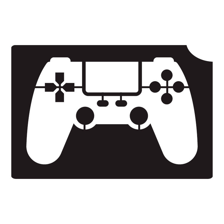 Art Factory | Glitter Tattoo Stencil - (739) Game Controller - 5 Pack ...