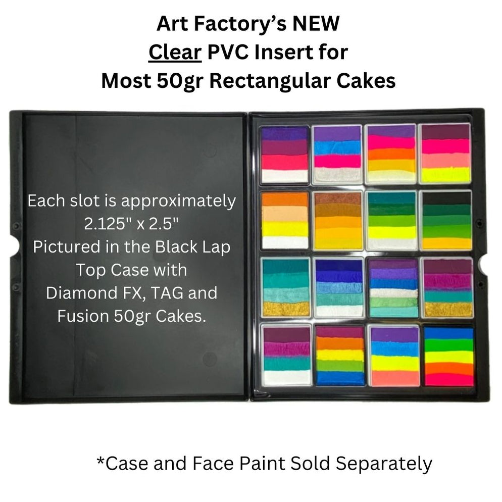 Art Factory | Face Painting Plastic Insert (Fits in Pro Lap Top Case ...