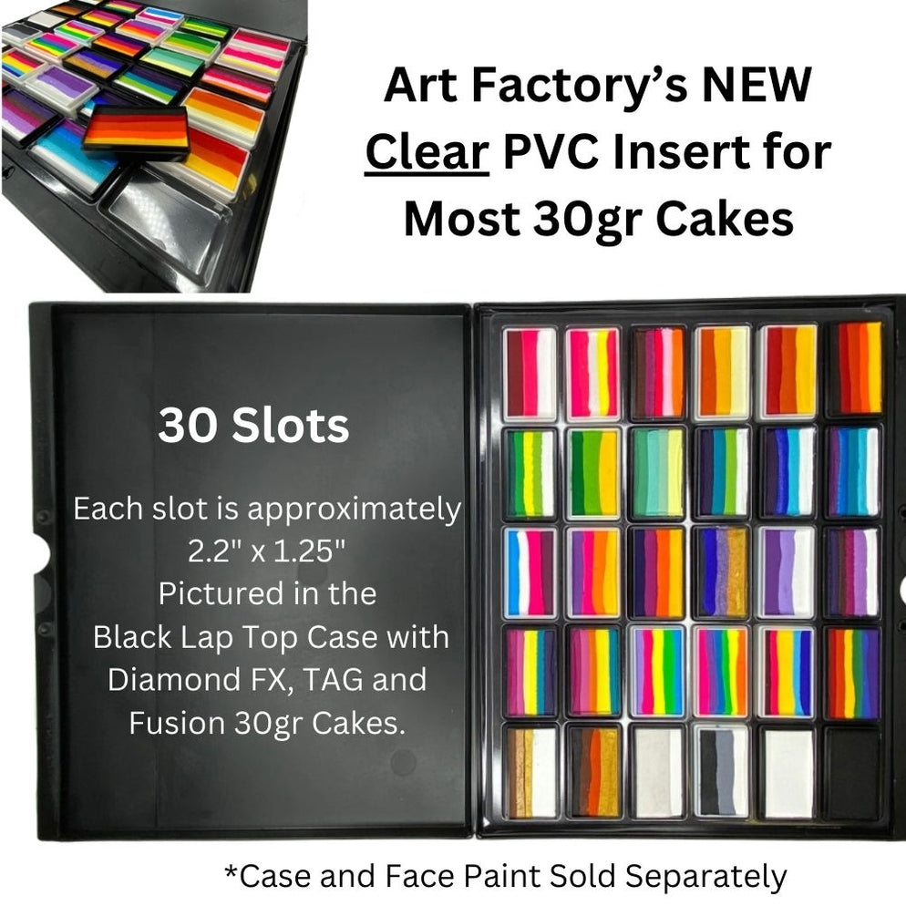 Art Factory | Face Painting Plastic Insert (Fits in Pro Lap Top Case ...