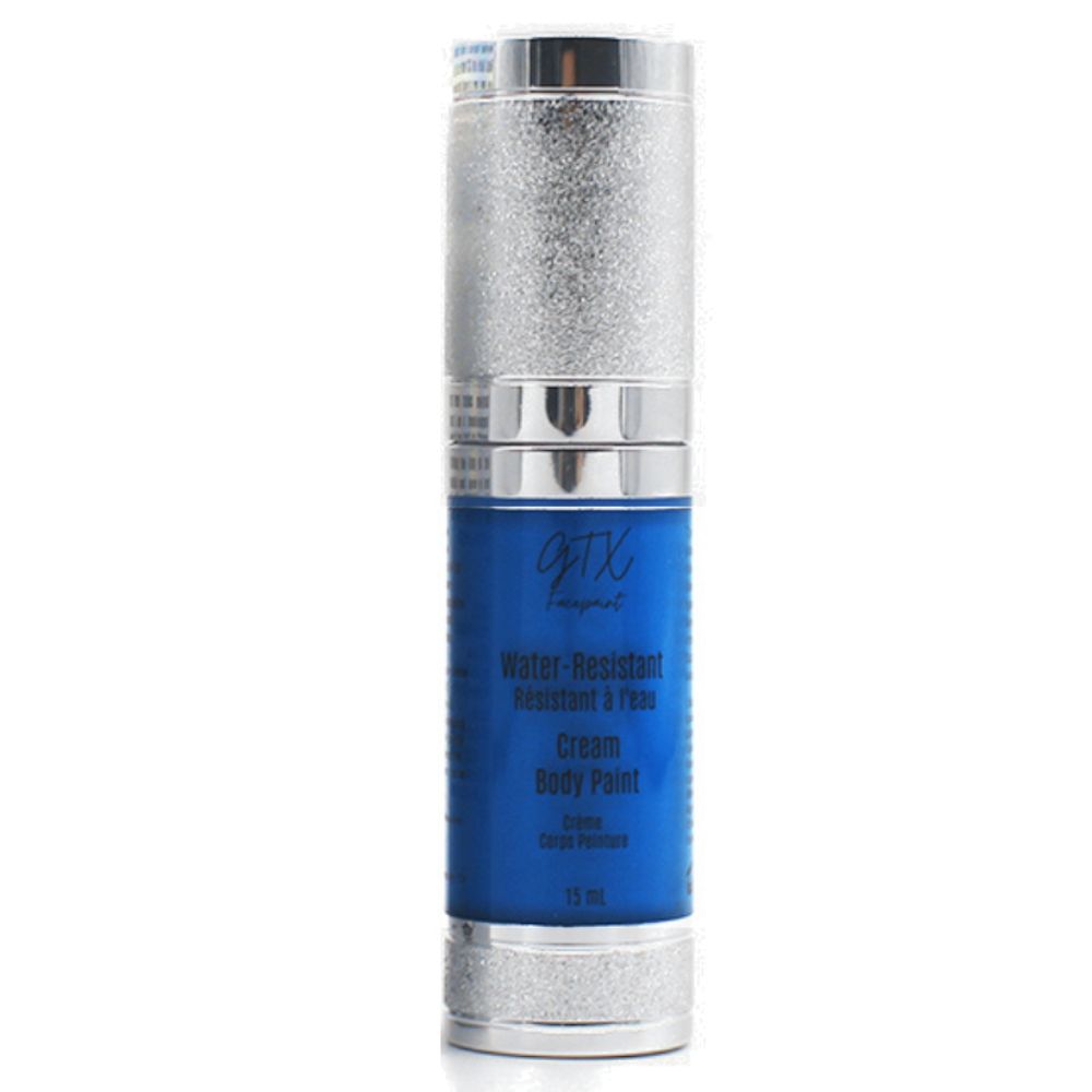GTX Face Paint | Silicone Based Water Resistant Cream - Bluebonnet Blu ...