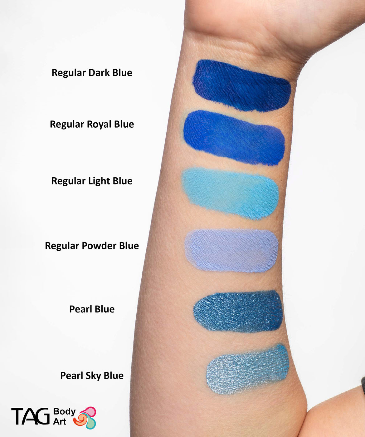 TAG Face Paint - Light Blue 90gr — Jest Paint - Face Paint Store