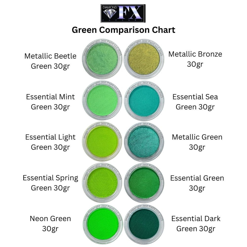 Diamond FX Paint - Neon Green 30gr (SFX - Non Cosmetic) — Jest Paint ...