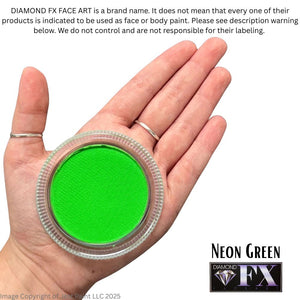 Diamond FX Paint - Neon Green 30gr (SFX - Non Cosmetic) — Jest Paint ...
