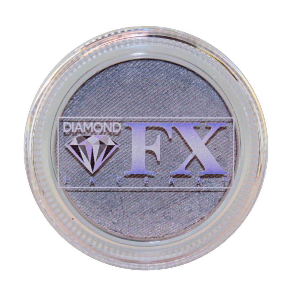 Diamond FX Face Paint - Metallic Silver 30gr — Jest Paint - Face Paint ...