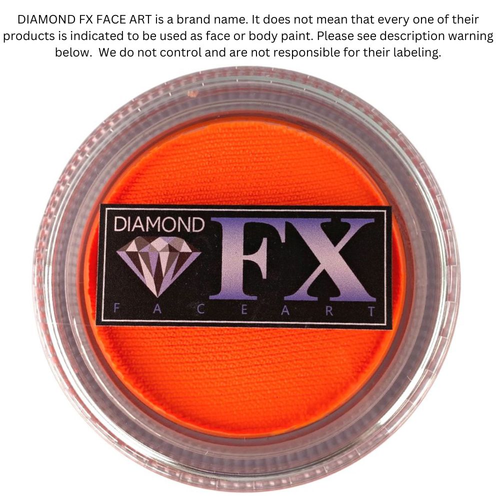 Diamond FX Paint - Neon Orange 30gr (SFX - Non Cosmetic) — Jest Paint ...