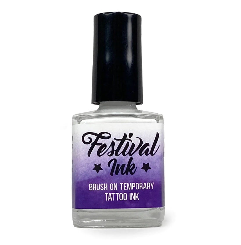 Art Factory | Alcohol Based Temporary Tattoo Ink - FESTIVAL INK - WHIT ...