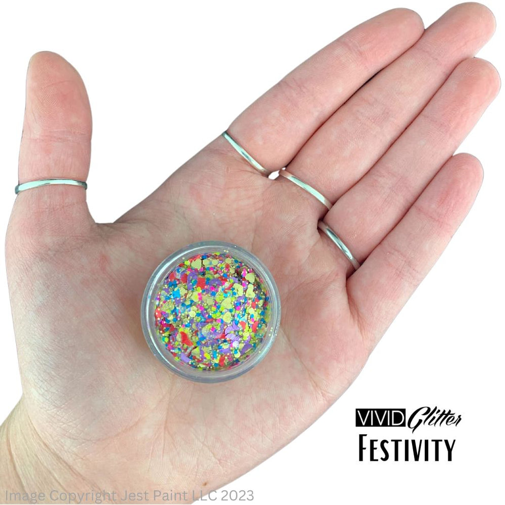 VIVID Glitter | GLEAM Glitter Cream | Small FESTIVITY (10gr) — Jest ...