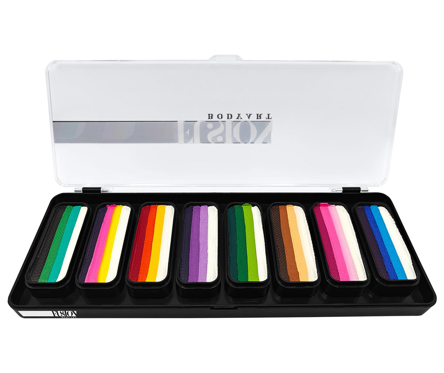 Fusion Body Art | Face Painting Palette | Thin Strokes - CANDY PALETTE ...