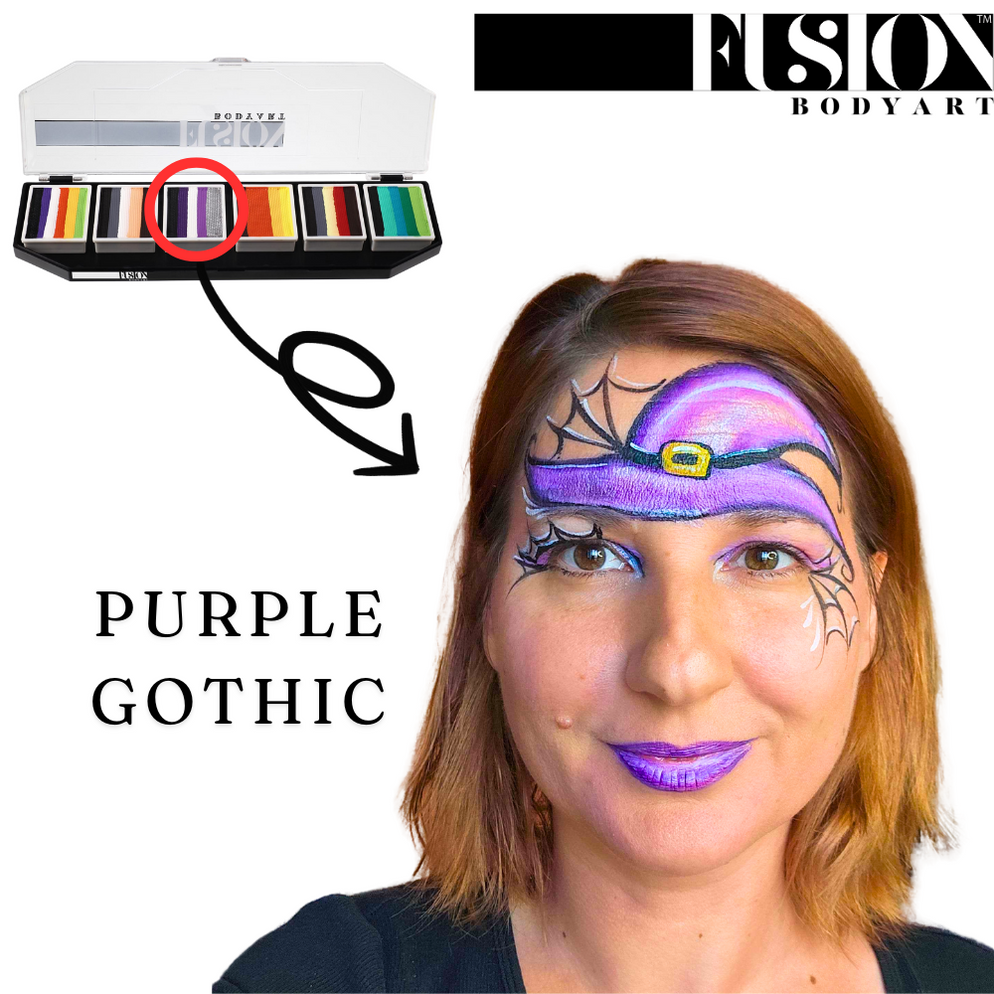 Fusion Body Art | Face Painting Palette - Night Critters (Halloween Pa ...