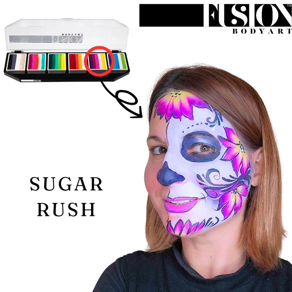 Fusion Body Art | Face Painting Palette - Sugar Skull — Jest Paint ...
