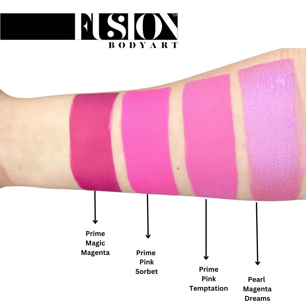 Fusion Body Art Face Paint | Pearl Magenta Dreams 25g — Jest Paint ...