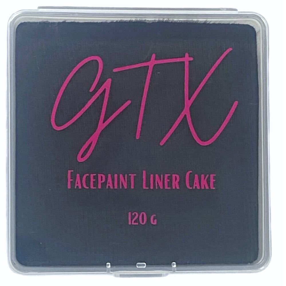 GTX Face Paint | Face Paint Liner Cake - Reg Black Velvet 120gr — Jest ...