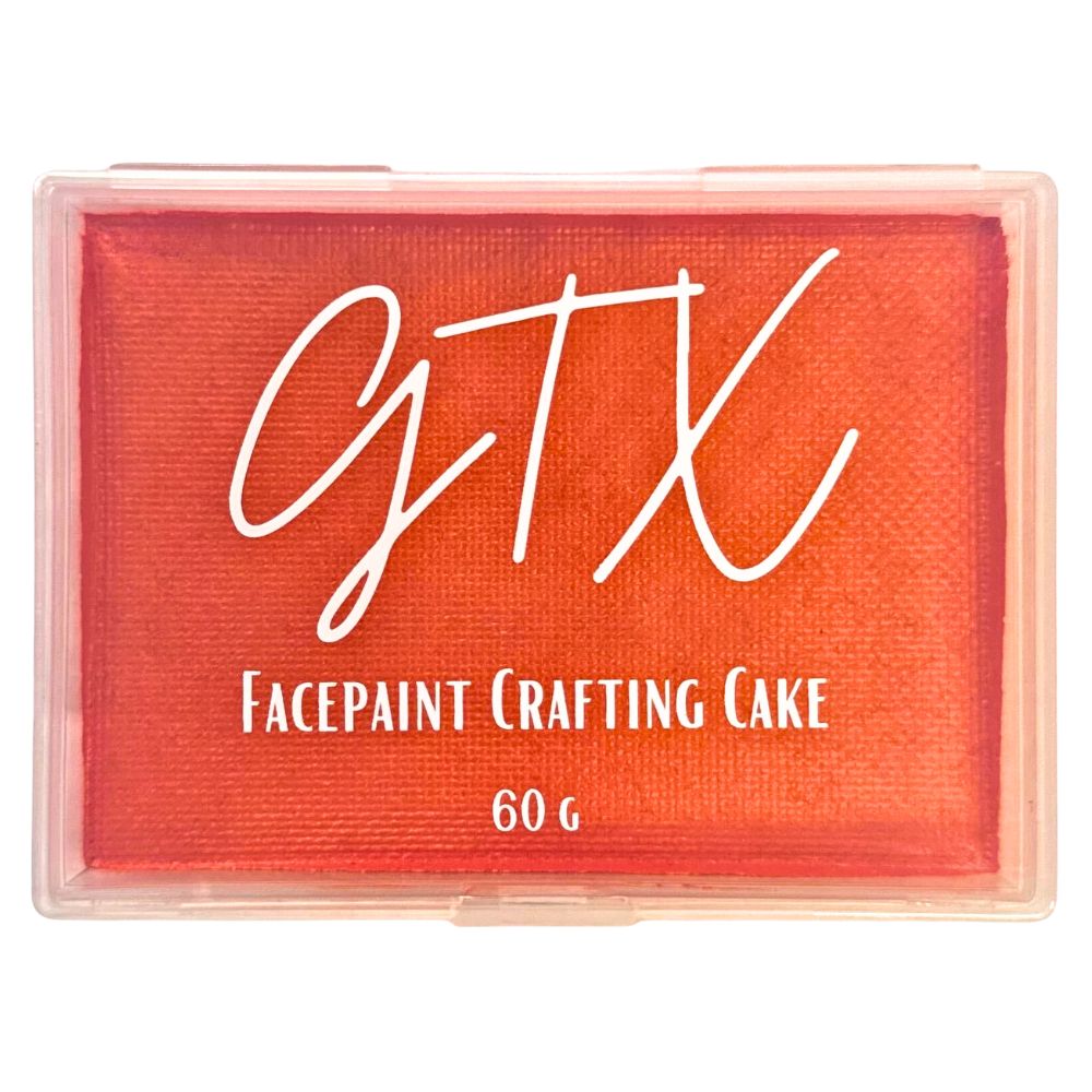 GTX Face Paint | Crafting Cake - Metallic Molten Lava Orange 60gr ...