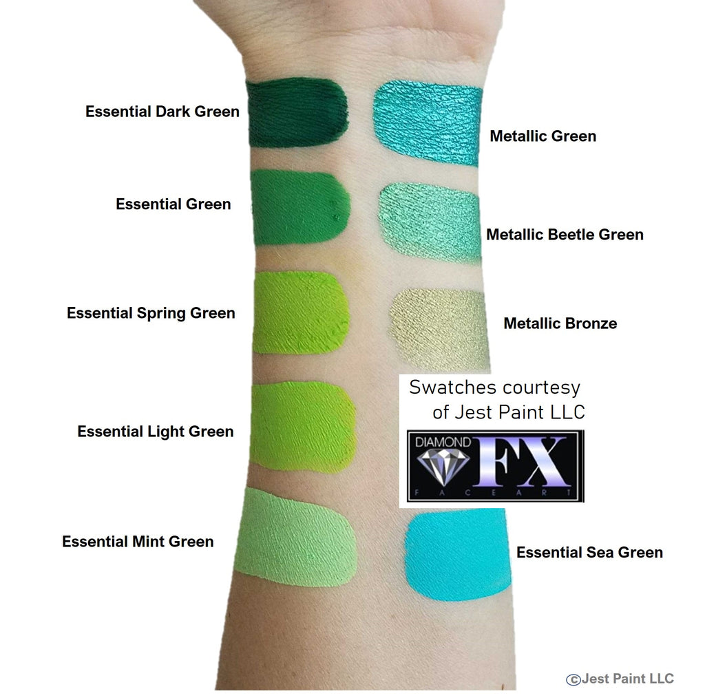 Green Face Paint | Professional Water-Based Makeup | Jest Paint — Jest ...