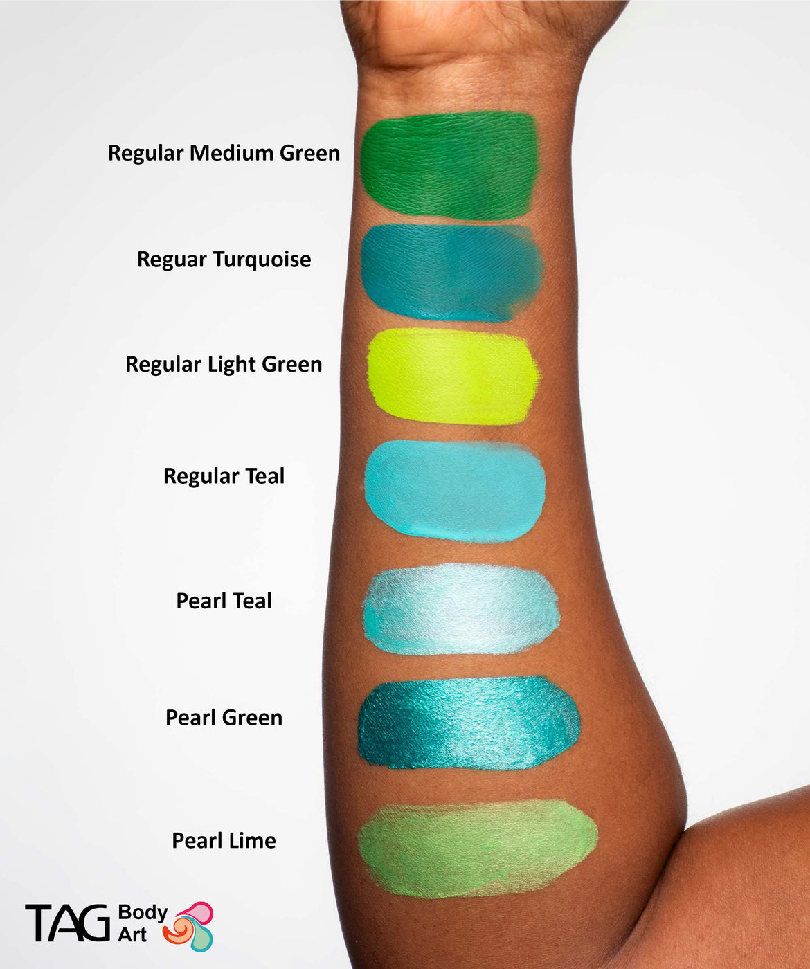 TAG Face Paint - Teal 32g — Jest Paint - Face Paint Store