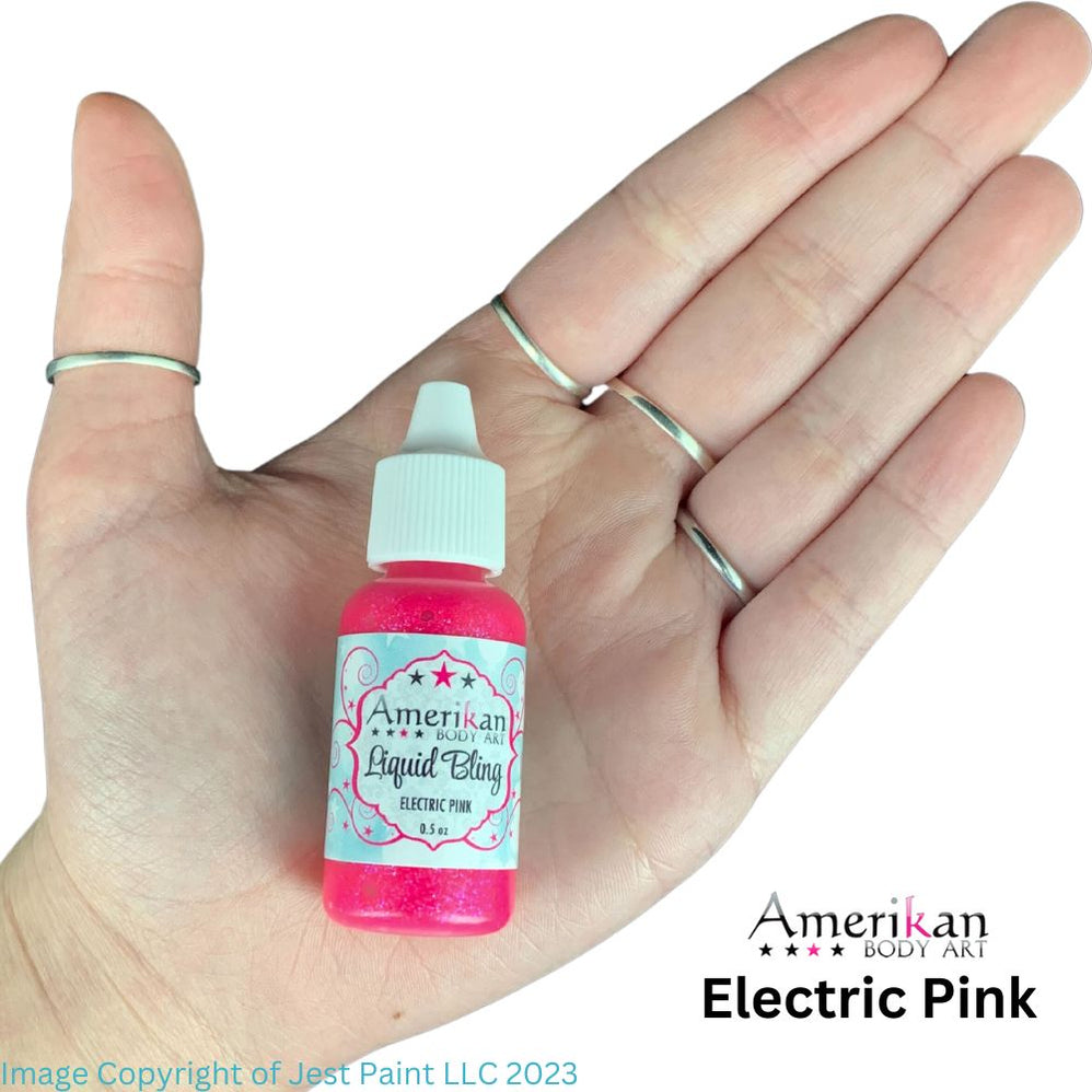Liquid Bling Glitter Gels by Amerikan Body Art — Jest Paint - Face ...