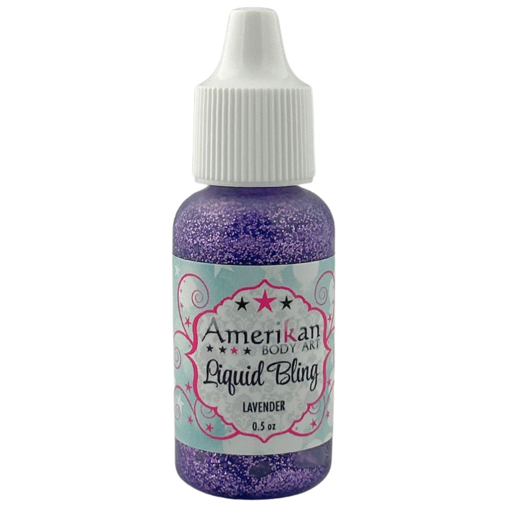 Amerikan Body Art | LIQUID BLING Face Painting Glitter Gel - Lavender ...