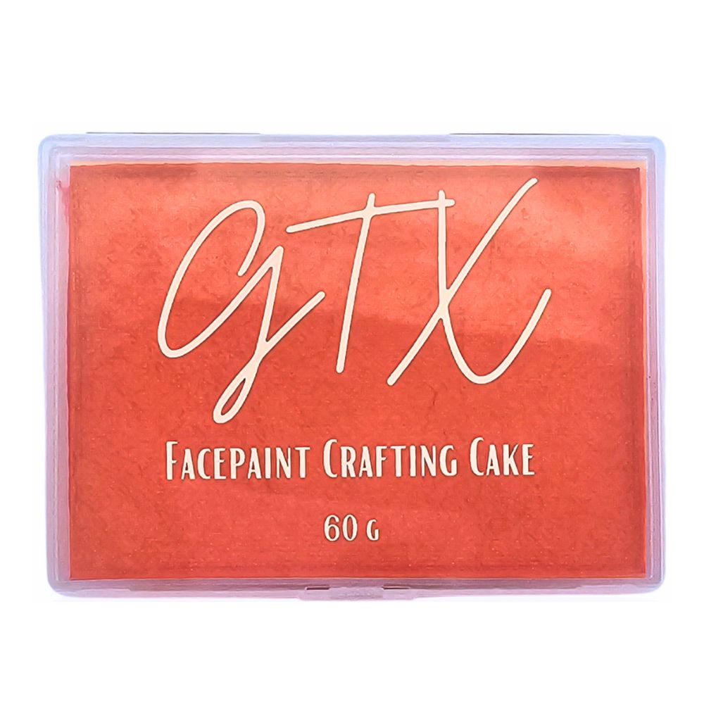 GTX Face Paint | Crafting Cake - Metallic Molten Lava Orange 60gr ...