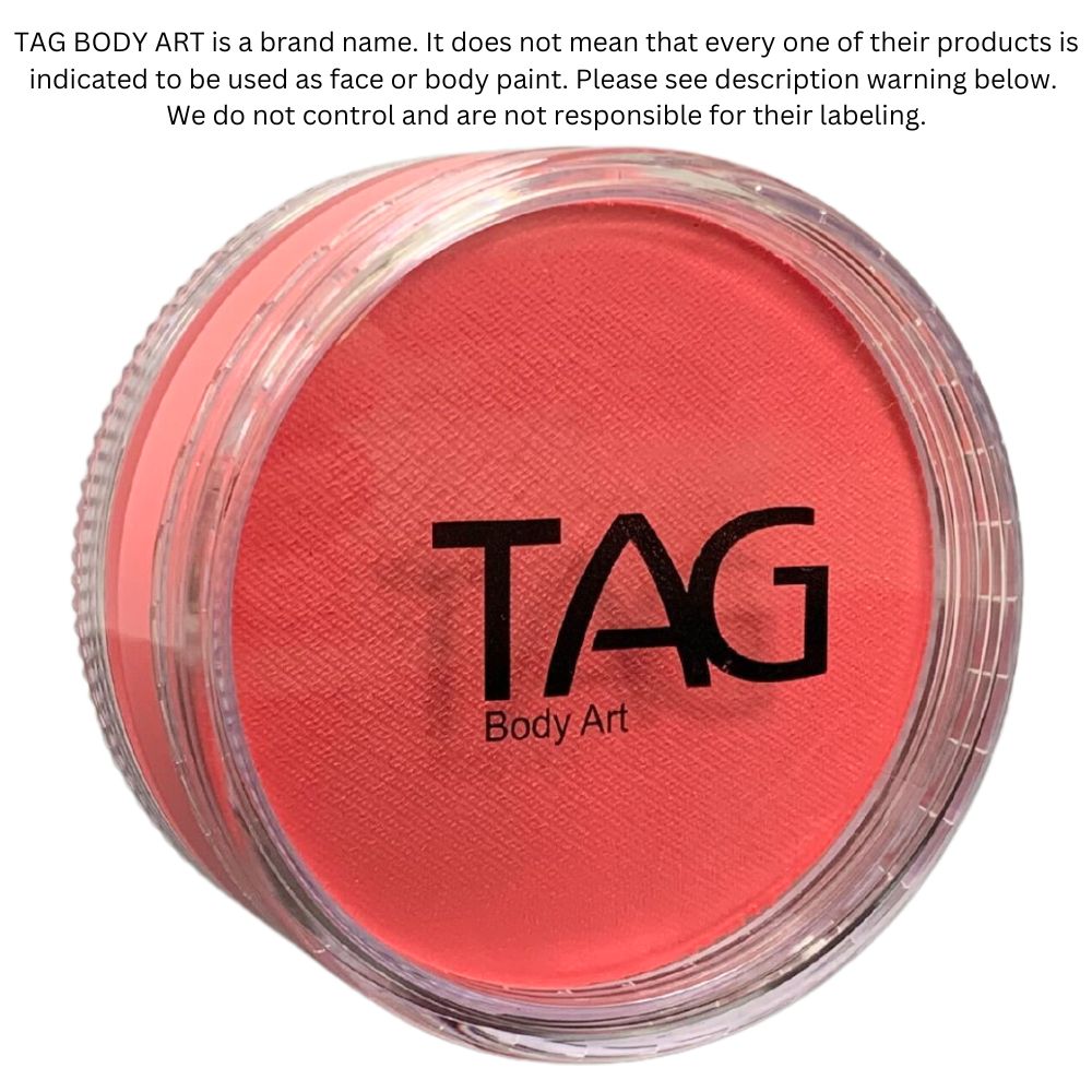 TAG Paint- Neon Coral 90gr (SFX - Non Cosmetic) — Jest Paint - Face ...