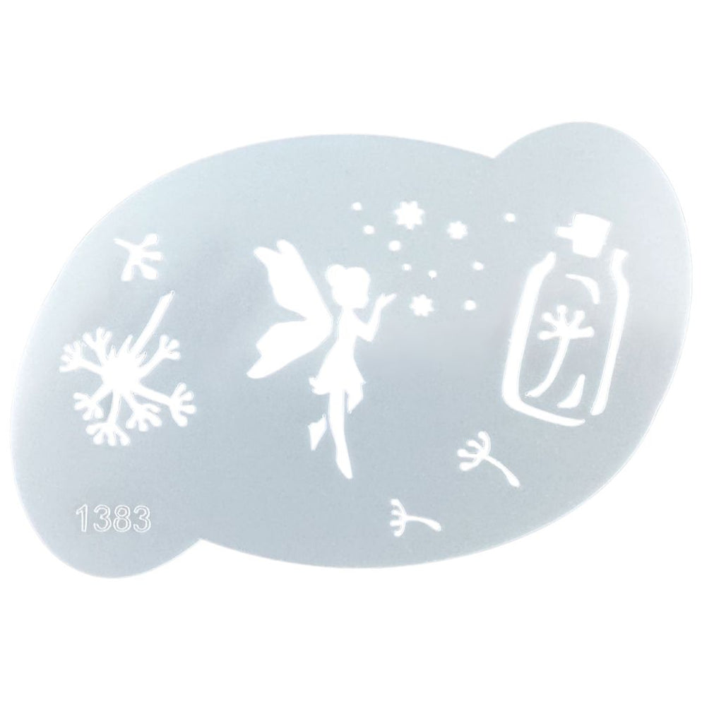 Diva Stencils | Face Painting Stencil | Dandelion Fairy (1383) — Jest ...