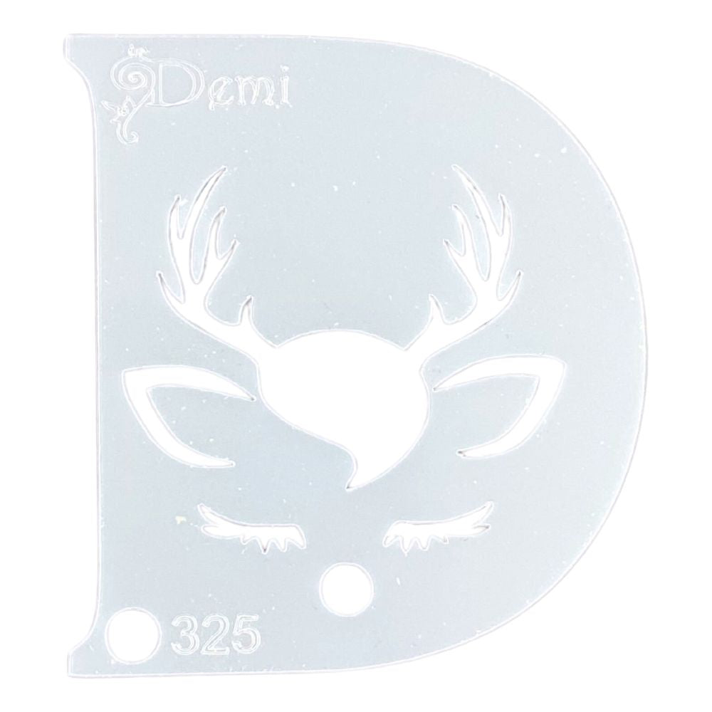 Diva Stencils | Face Painting Stencil | Diva Demi Owl — Jest Paint ...