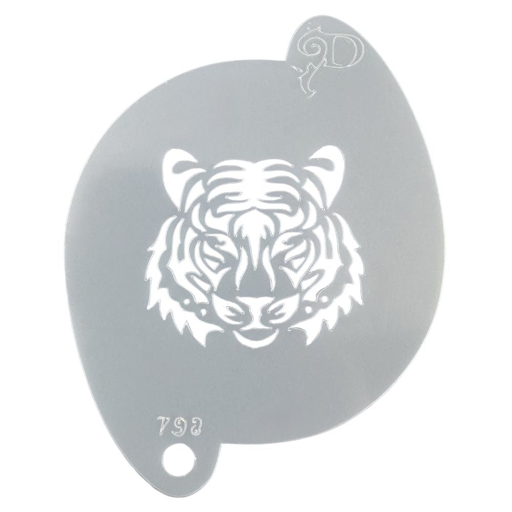 tigger face stencil