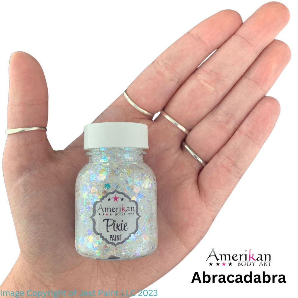 Pixie Paint Face Paint Glitter Gel - Abracadabra - Small 1oz — Jest Paint - Face Paint Store