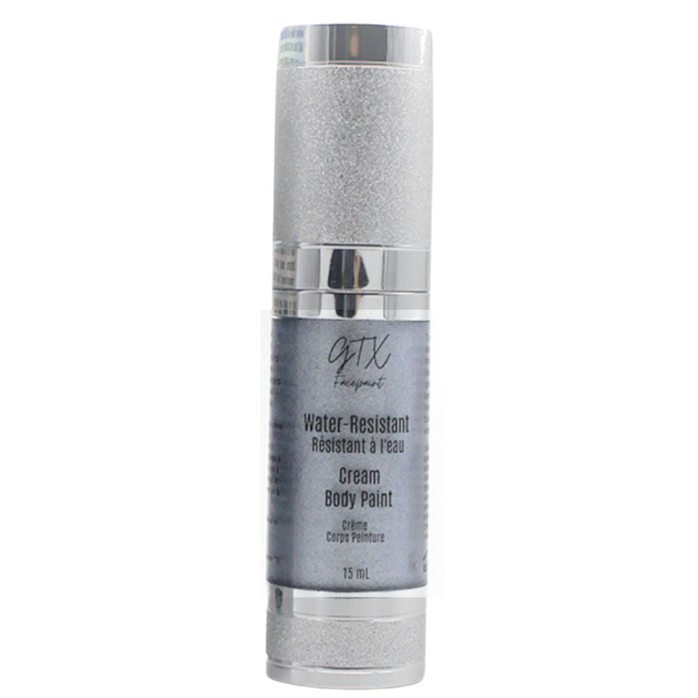 GTX Face Paint | Silicone Based Water Resistant Cream - Metallic Steel ...
