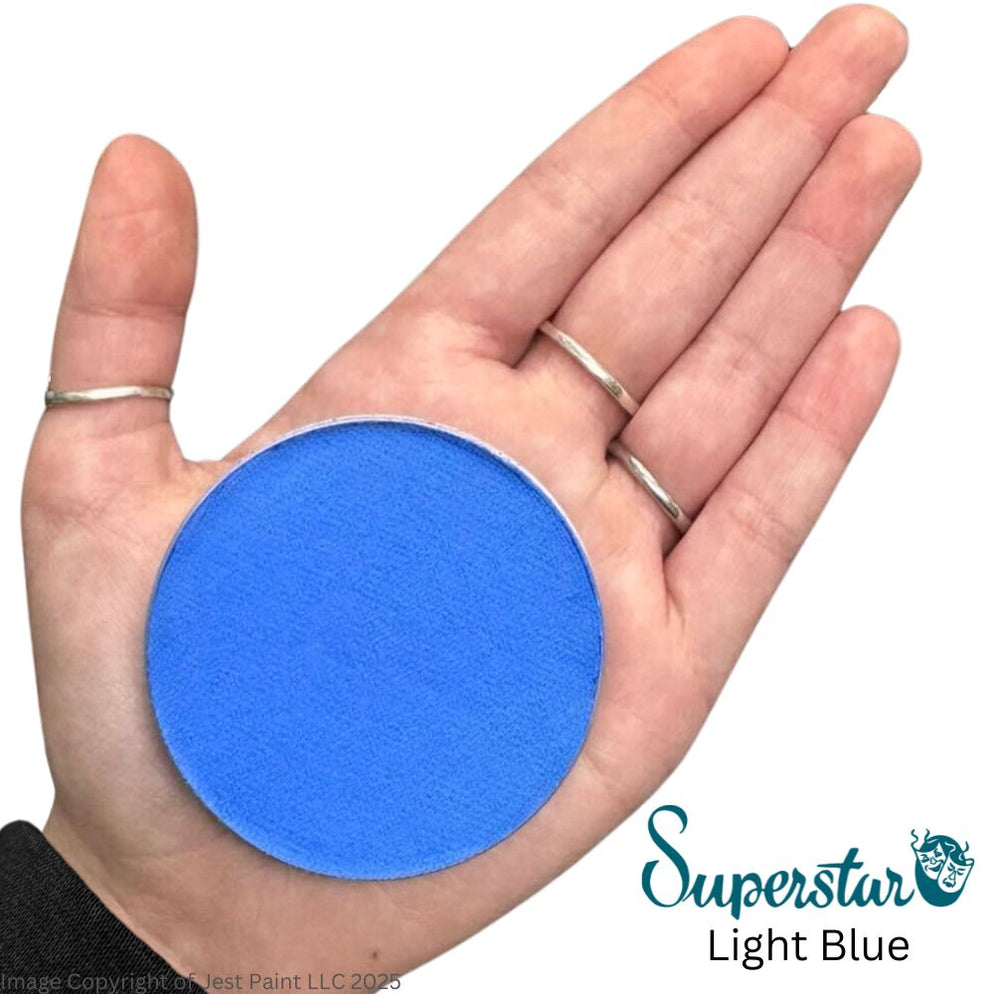 Superstar Face Paint | Light Blue 112 - 45gr — Jest Paint - Face Paint ...