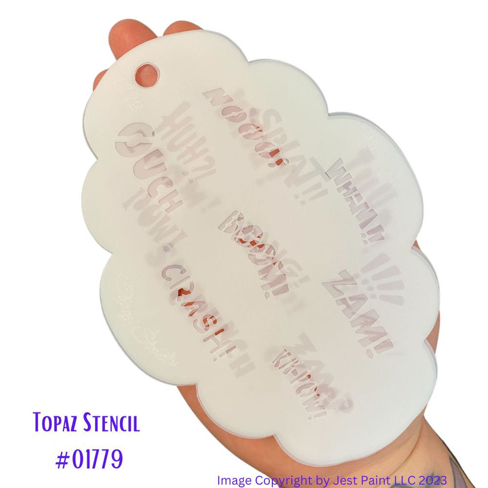 Comic - Face Painting Stencils — Jest Paint - Face Paint Store