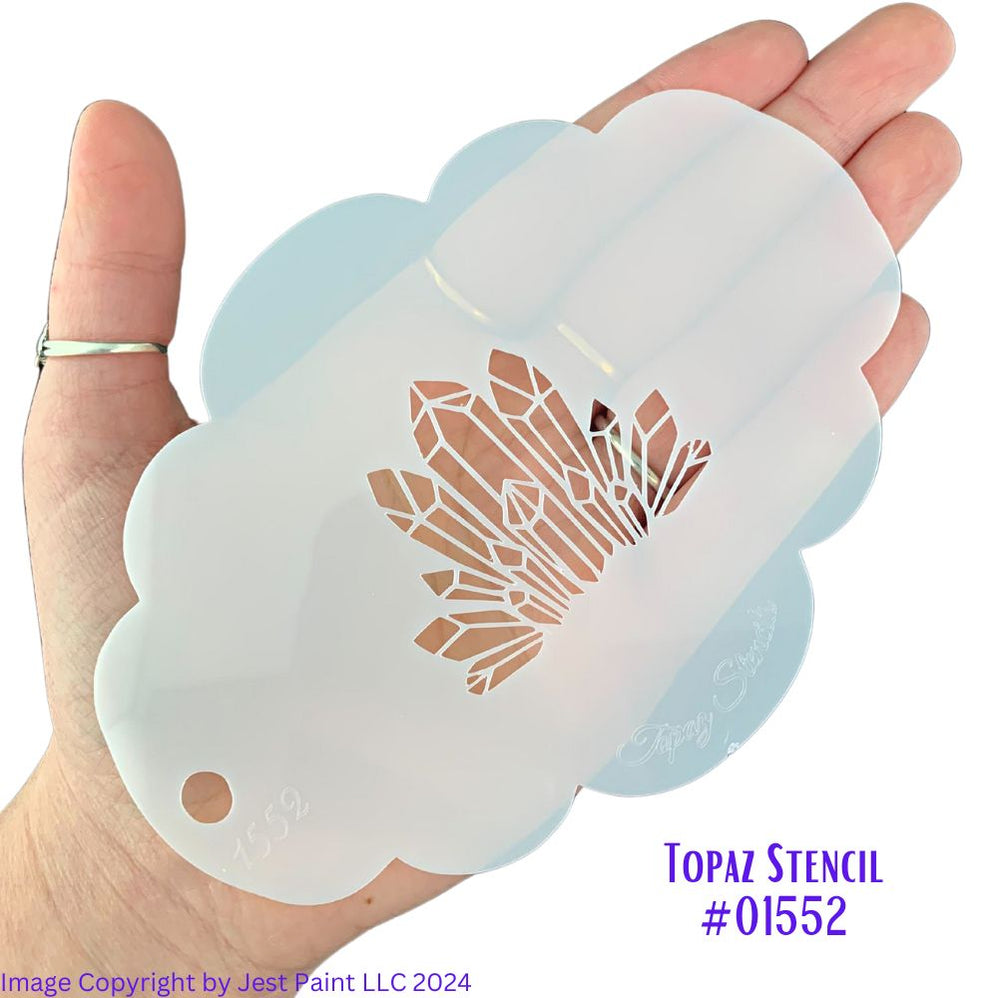 Topaz Face Painting Stencils — Jest Paint - Face Paint Store