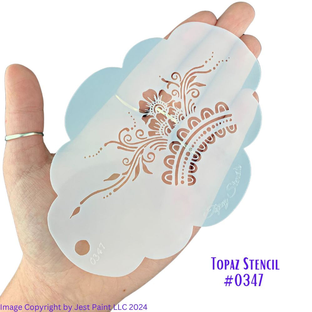 Topaz Face Painting Stencils — Jest Paint - Face Paint Store