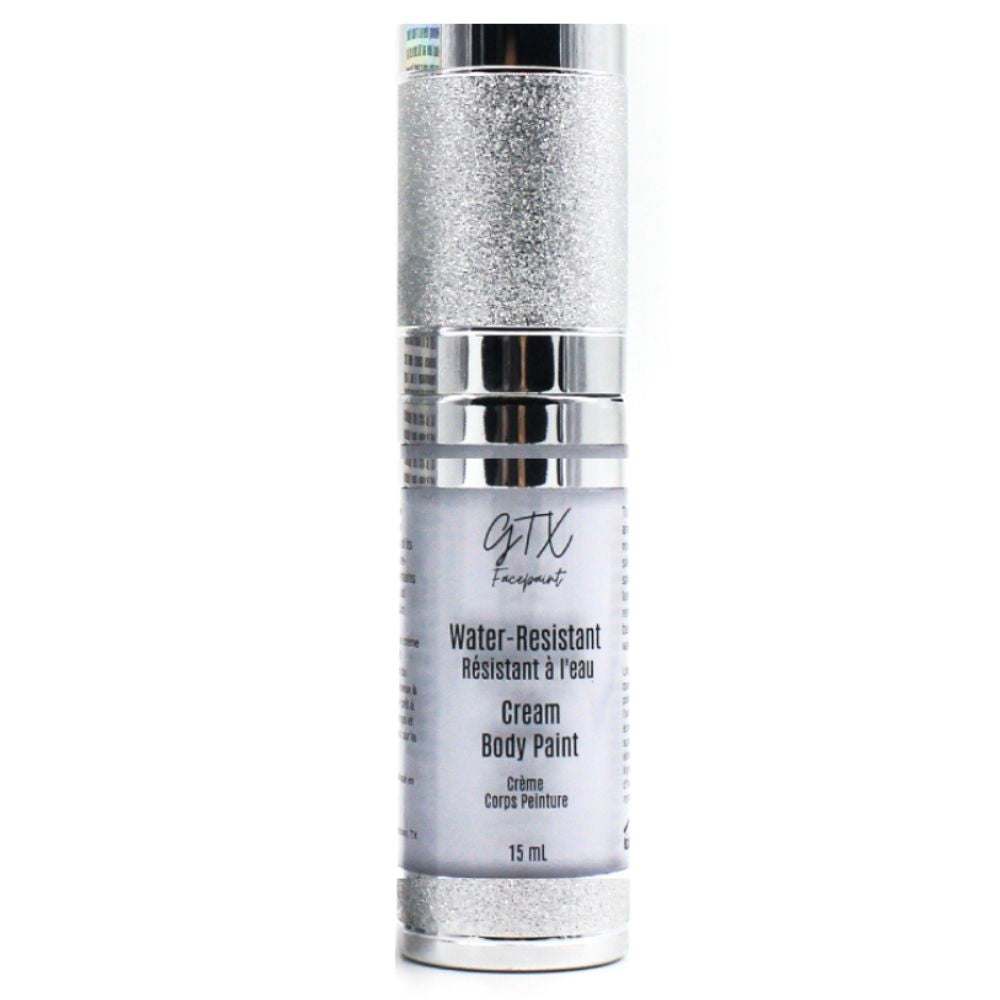 GTX Face Paint | Silicone Based Water Resistant Cream - True White 15m ...