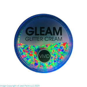 VIVID Glitter - GLEAM Glitter Cream - Large UV Candy Cosmos (25gr) — Jest Paint - Face Paint Store