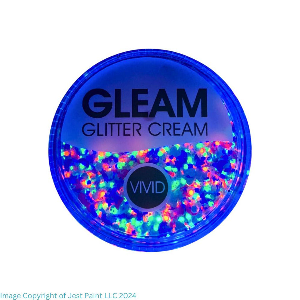 VIVID Glitter GLEAM Glitter Cream - Large Festivity Glitter Cream — Jest Paint - Face Paint Store