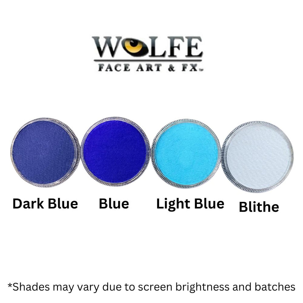 Wolfe FX Face Paint - Essential Blue 30gr (070) — Jest Paint - Face ...