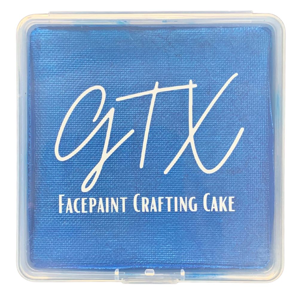 GTX Face Paint | Crafting Cake - Metallic Wrangler Blue 120gr — Jest ...