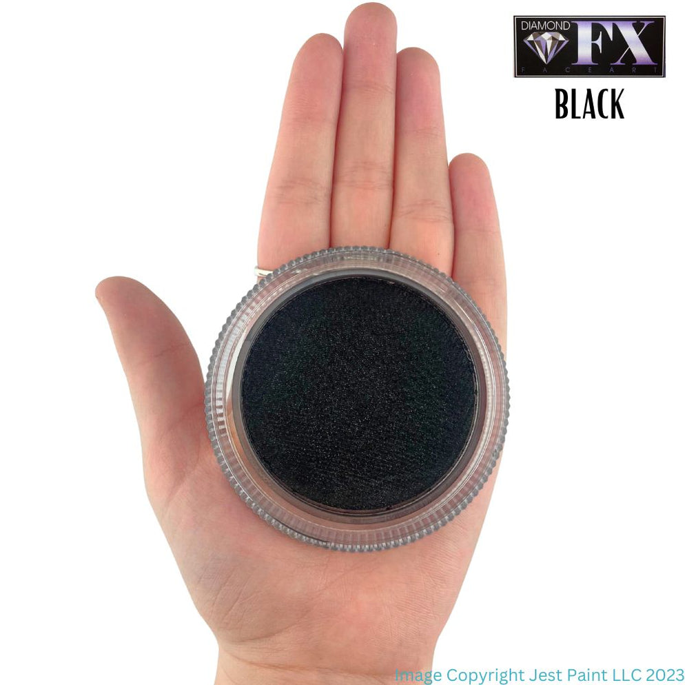 Diamond FX Face Paint Essential - Black 30gr — Jest Paint - Face Paint ...