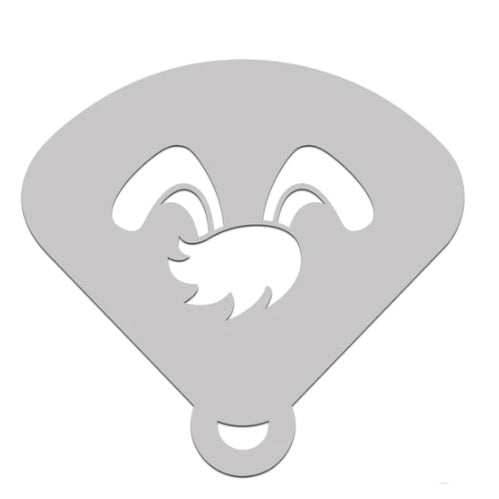 Ooh! Face Painting Stencil | Easter Bunny Ears (M08) — Jest Paint ...