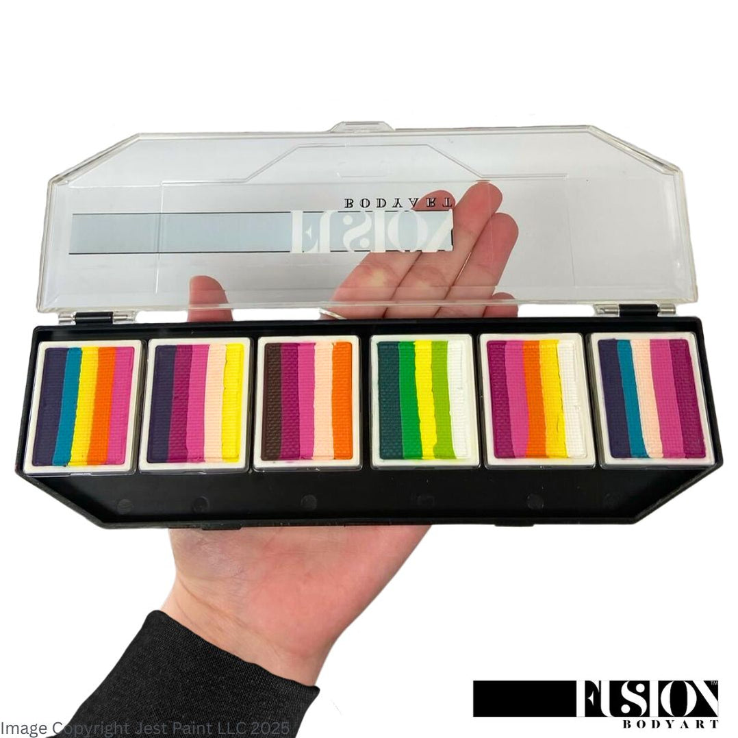 Fusion Body Art | Face Painting Palette - NEW! Leanne's Butterfly Pale ...