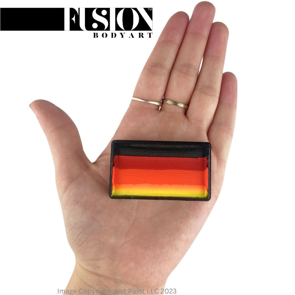 Fusion Body Art Face Paint - Split Cake | Fire Flames 30gr — Jest Paint ...
