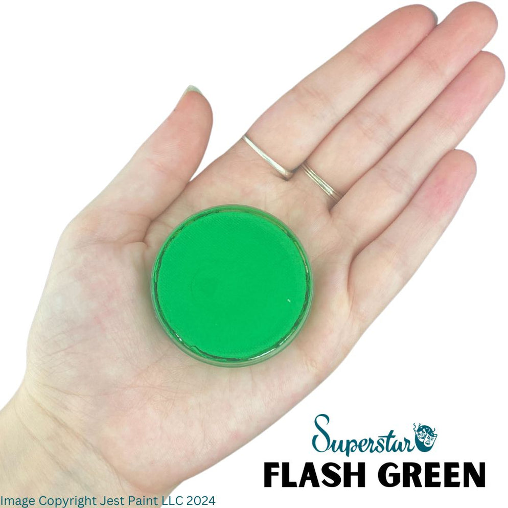 Superstar Face Paint | Flash Green 142 - 16gr — Jest Paint - Face Paint ...