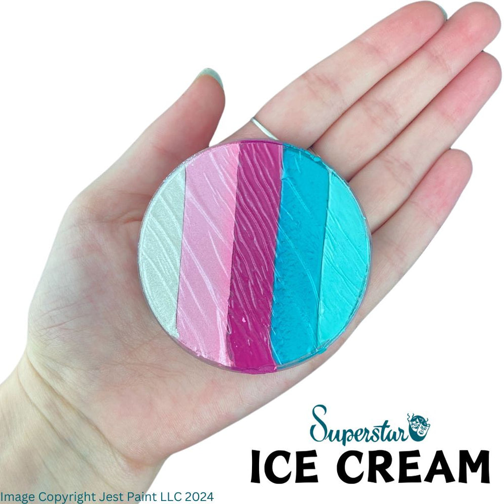 Superstar Face Paint | Dream Colours Rainbow Cake - ICE CREAM - 45gr ...