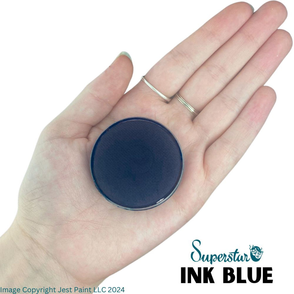 Superstar Face Paint | Ink Blue 243 - 16gr — Jest Paint - Face Paint Store