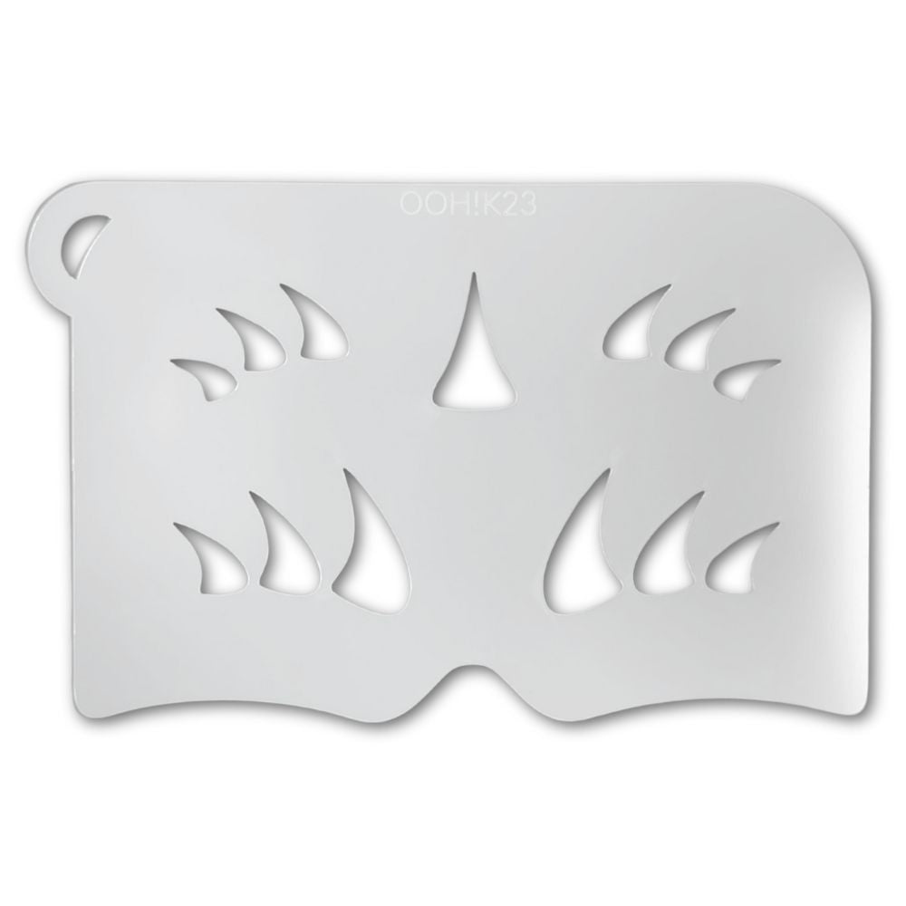 Ooh! Face Painting Stencil | Dinosaur Horns Mask (K23) — Jest Paint ...