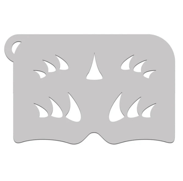 Ooh! Face Painting Stencil | Dinosaur Horns Mask (K23) — Jest Paint ...